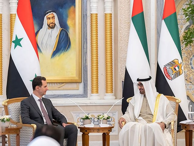 UAE calls for return of Syria back into the Arab family after UAE and ...