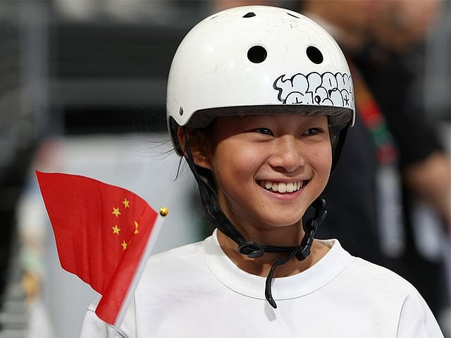 Meet Zheng Haohao, the 11-year-old Chinese Olympic Skateboarding Star