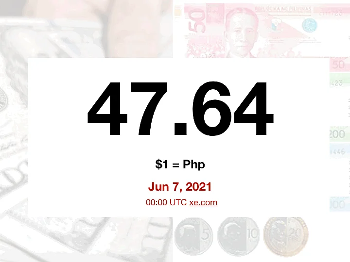 1 to philippine peso store