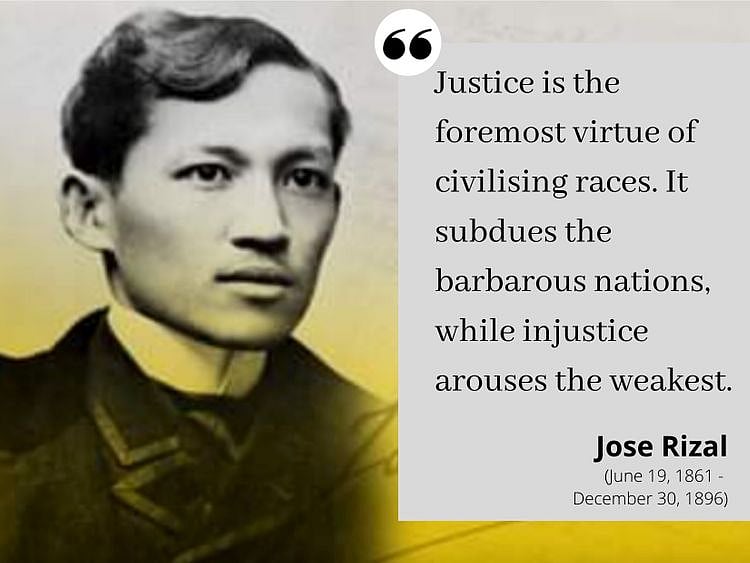 Quotdr Jose Rizal National Hero Of The Republic Of The Andrés