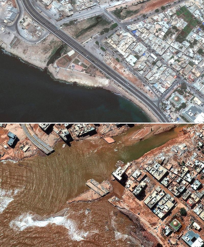 Before And After Flood