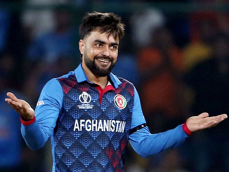 Who is Afghanistan all-rounder Rashid Khan married to?