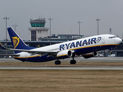 Ryanair Boeing 737 strikes airport barrier during taxiing at Greece's ...
