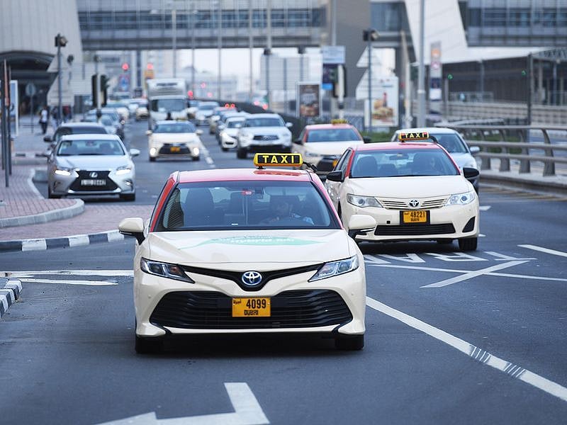 Where UAE taxi fares rank compared to the rest of the world