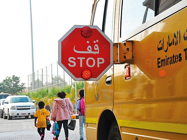 Dubai School Bus Stop Arm Rules: Fines, Safety Guidelines and What ...