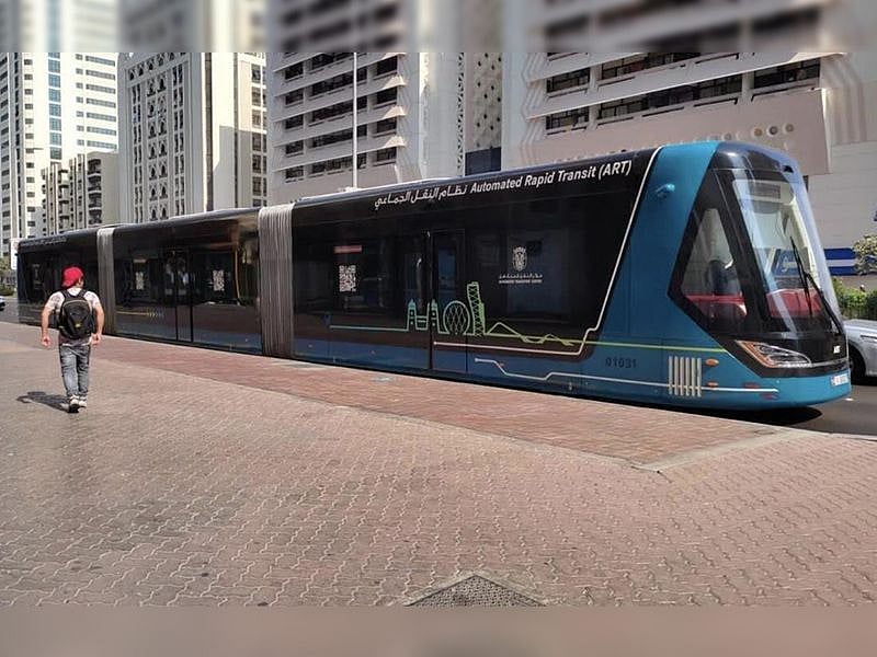 Abu Dhabi launches electric ART bus route to connect Saadiyat Island's ...