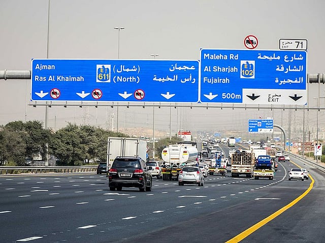 Dubai–Sharjah commuters alert: Expect delays as RTA rolls out road ...