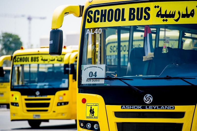 How UAE school buses keep children safe with advanced safety features