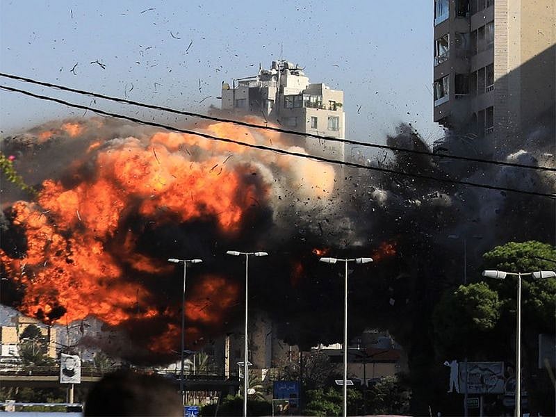 Israel Launches New Strikes on Beirut's Southern Suburbs Targeting ...