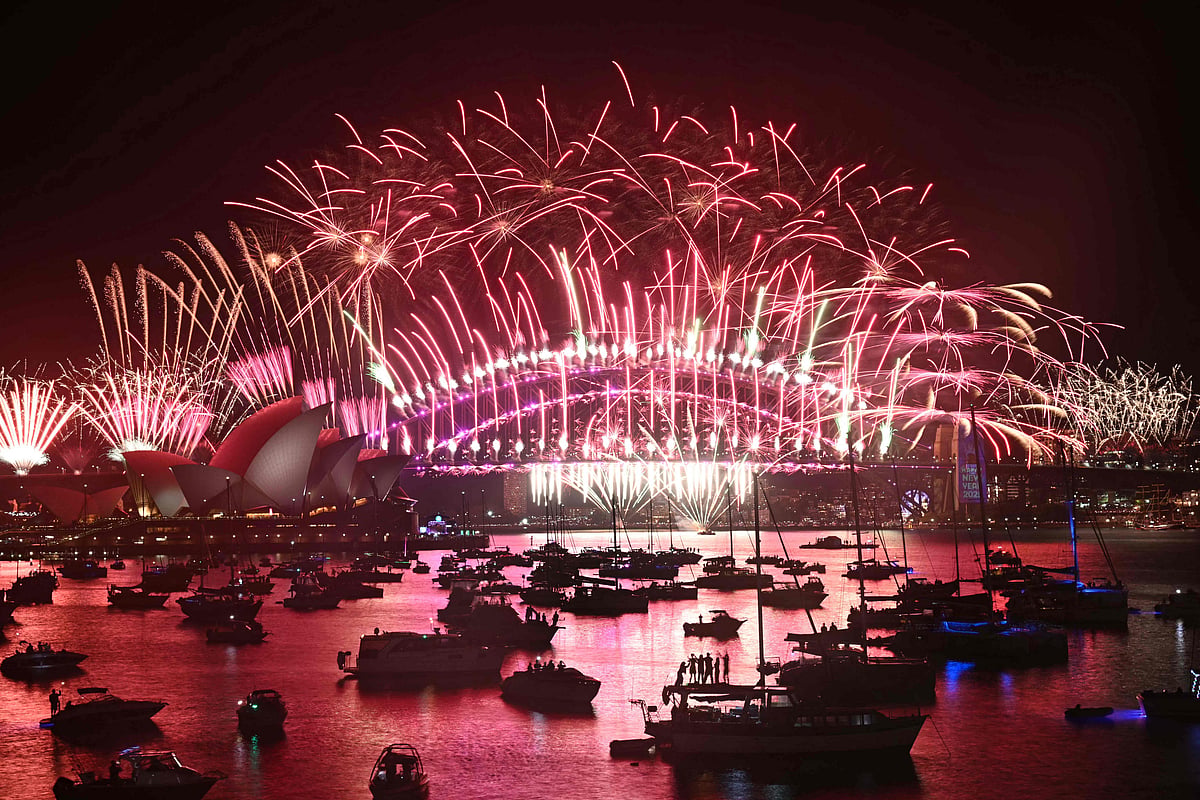 New Year 2025 celebrations and fireworks from around the world