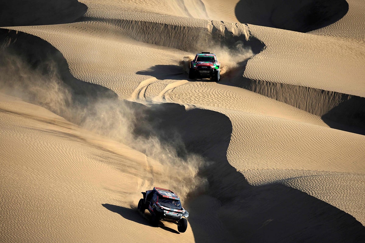 Al Rajhi, Sanders win 48-hour stages at Dakar Rally