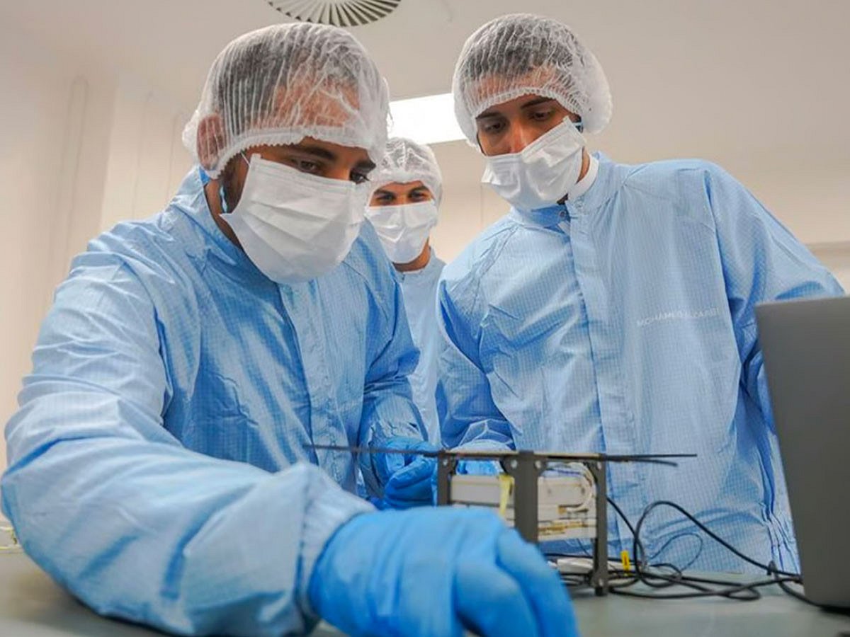 Watch: Thrilled UAE students to send their satellite into space this month