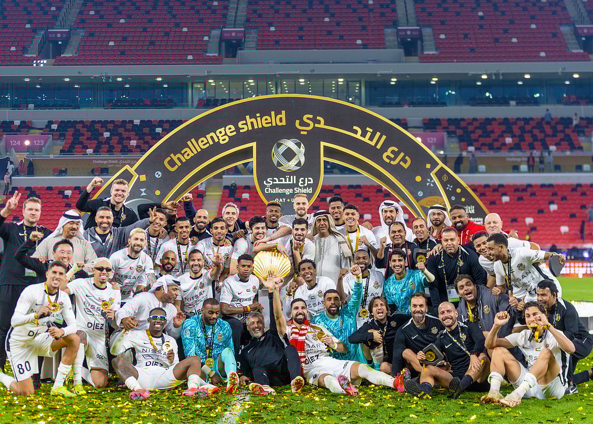 Shabab Al Ahli win second Challenge Shield title