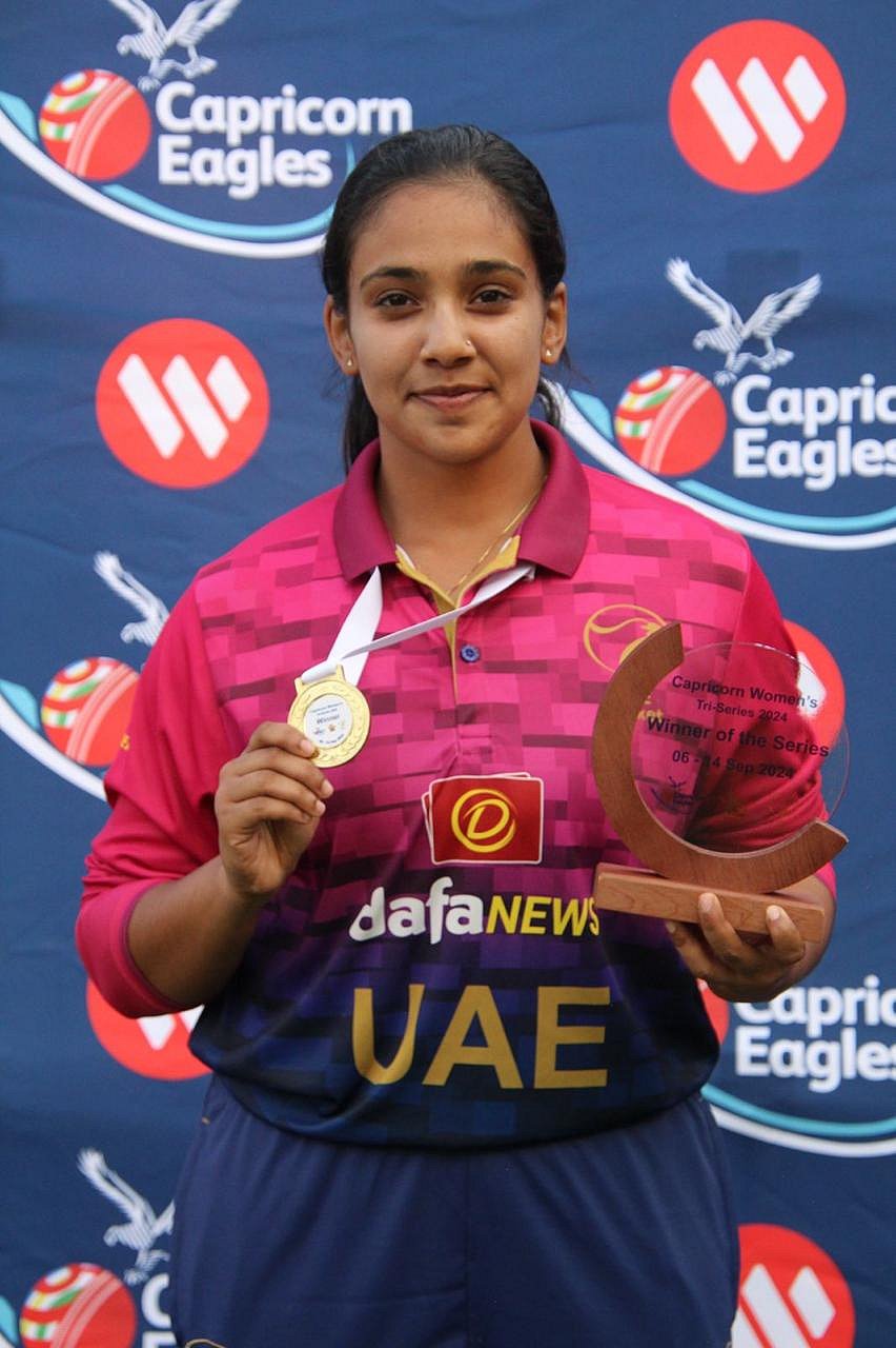 From Kerala to Dubai: Keziah Sabin’s remarkable cricketing journey