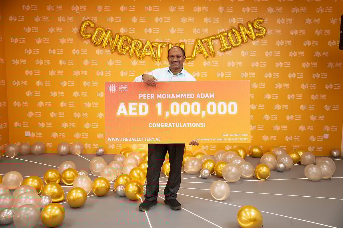 Meet UAE Lottery’s first Dh1 million winner