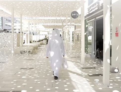 Video: Abu Dhabi unveils first-ever fully air-conditioned outdoor walkway