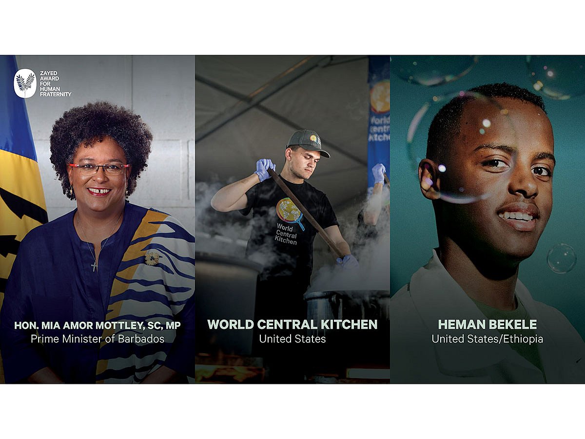 Kitchen feeding Gazans, Barbados PM, teen who invented soap for skin ...