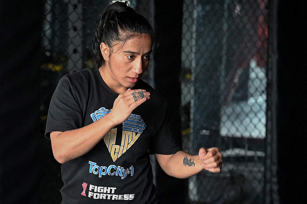 Meet Anita Karim, pioneering Pakistani woman MMA fighter breaking down ...