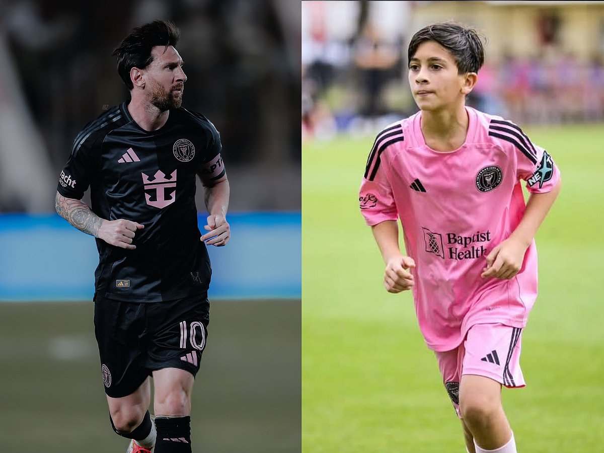 Lionel Messi's son Thiago delivers 11-goal masterclass