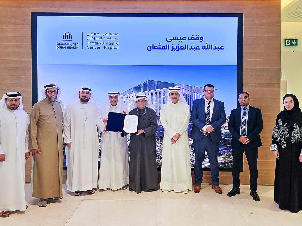 Al Jalila Foundation receives Dh50 million donation for cancer hospital