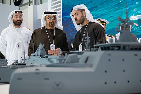 Video: UAE President attends NAVDEX