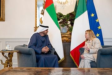 UAE President, Italian Prime Minister discuss strengthening bilateral ...