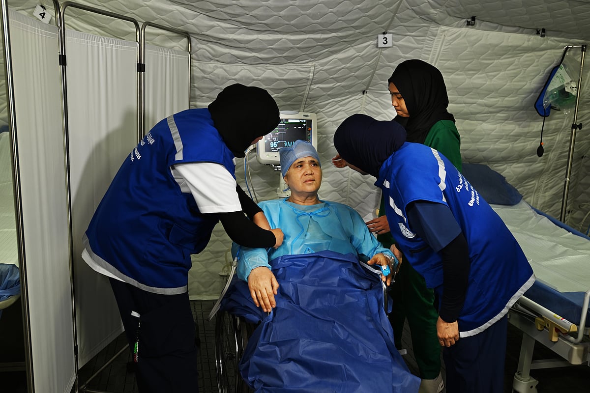 UAE Floating Hospital in Al-Arish treats thousands of Palestinians in ...