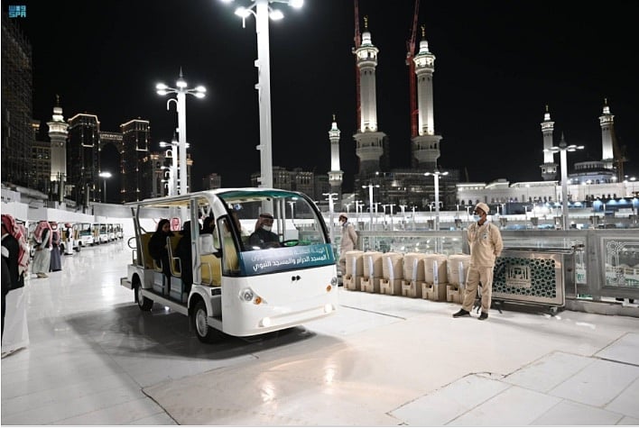 Usfijitimes | Saudi Arabia: 57,000 worshippers use electric carts on ...