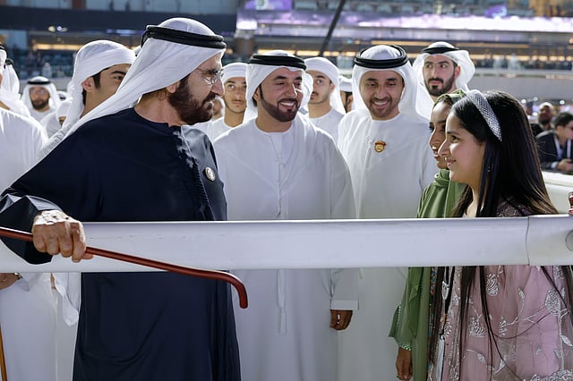 Sheikh Mohammed praises Dubai's role in growth of horse racing
