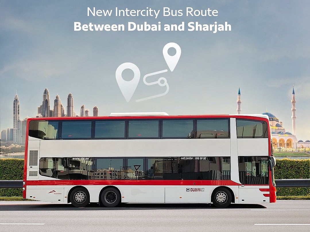 Dubai's RTA connects Dubai, Sharjah with new bus | News Minimalist