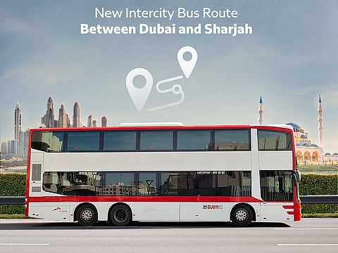 Dubai to Sharjah for Dh12: RTA rolls out new intercity bus route