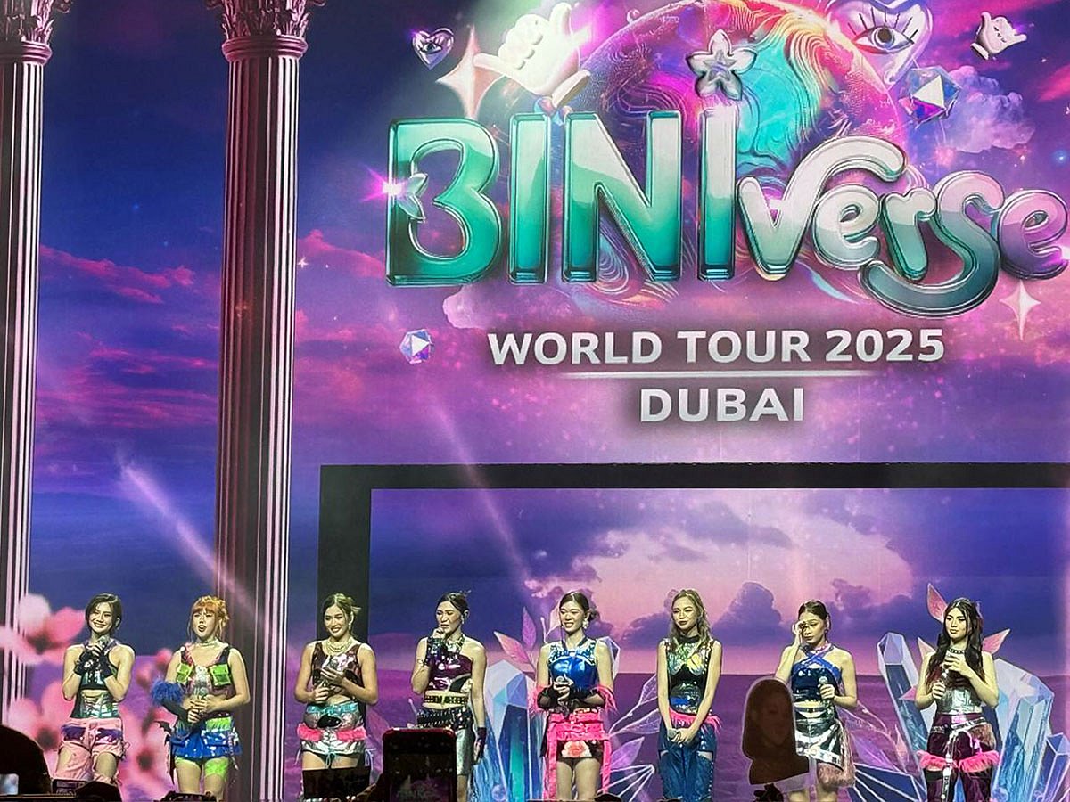 P-Pop BINI’s first world tour stop outside the Philippines wows Dubai crowd