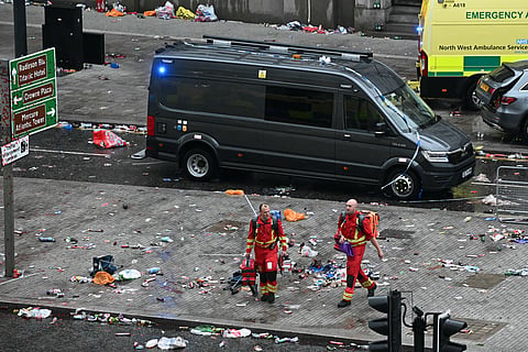 Football world rallies around Liverpool after parade tragedy