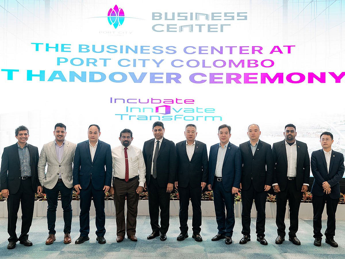 Port City Colombo commemorates Business Centre tenant handover