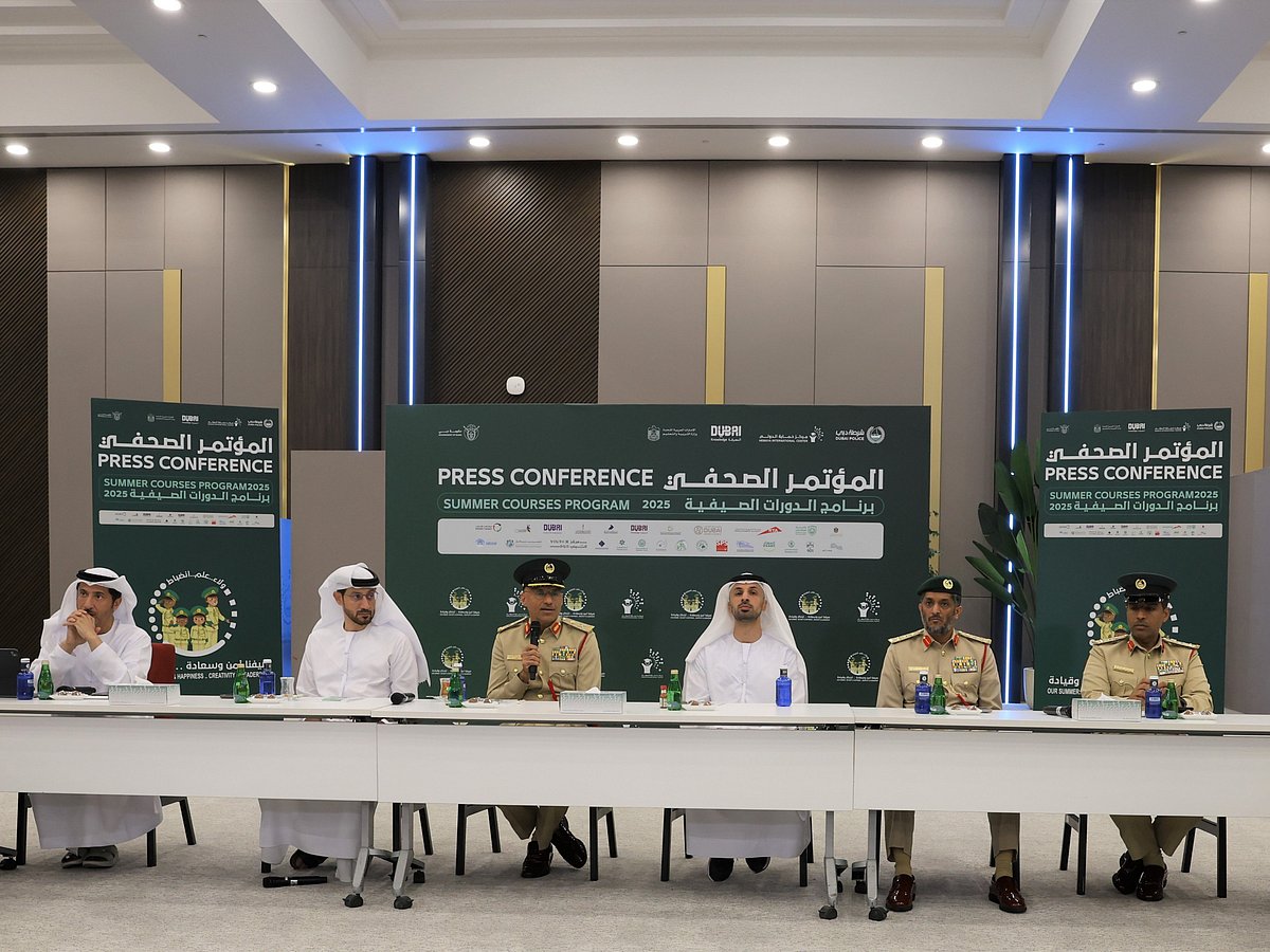 Dubai Police launches Summer 2025 Student Programme: A season of ...