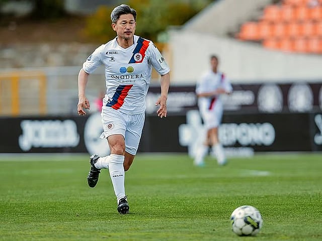 Record-breaking Japan footballer Kazuyoshi Miura still going strong at 58
