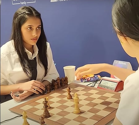 Divya Deshmukh defeats Koneru Humpy to become Fide Women's World Cup champion