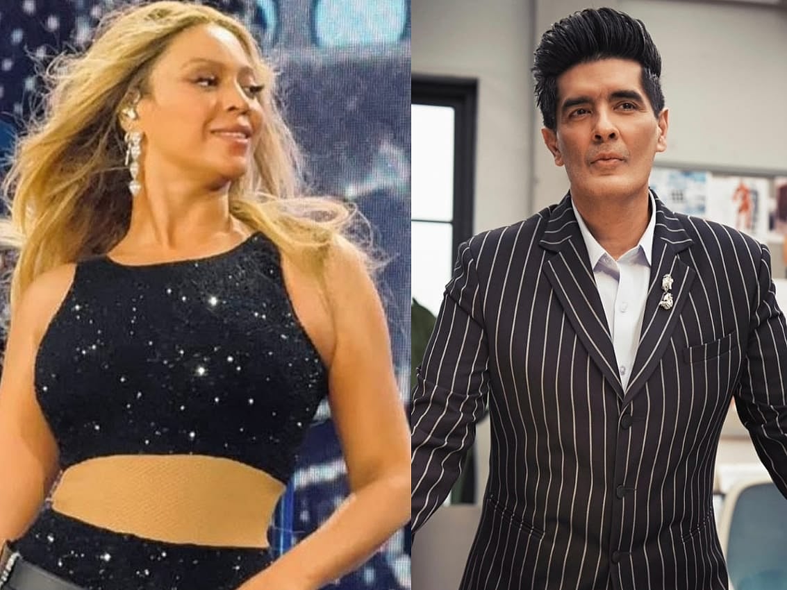 Indian designer Manish Malhotra creates stunning 10,000 Swarovski ...