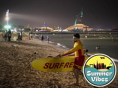 5 best night beaches in Dubai and Abu Dhabi for summer swimming