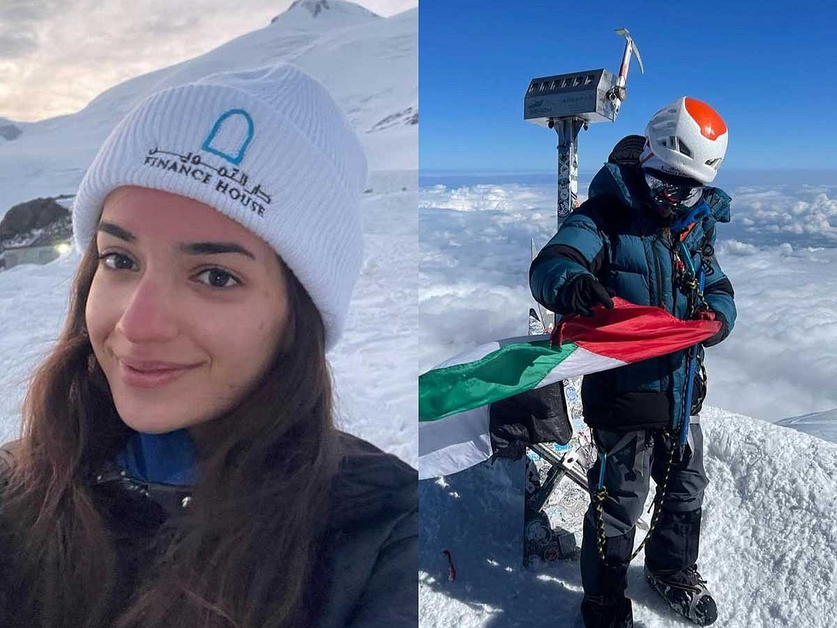 17-year-old Fatima Al Awadhi becomes youngest Emirati to conquer Europe ...