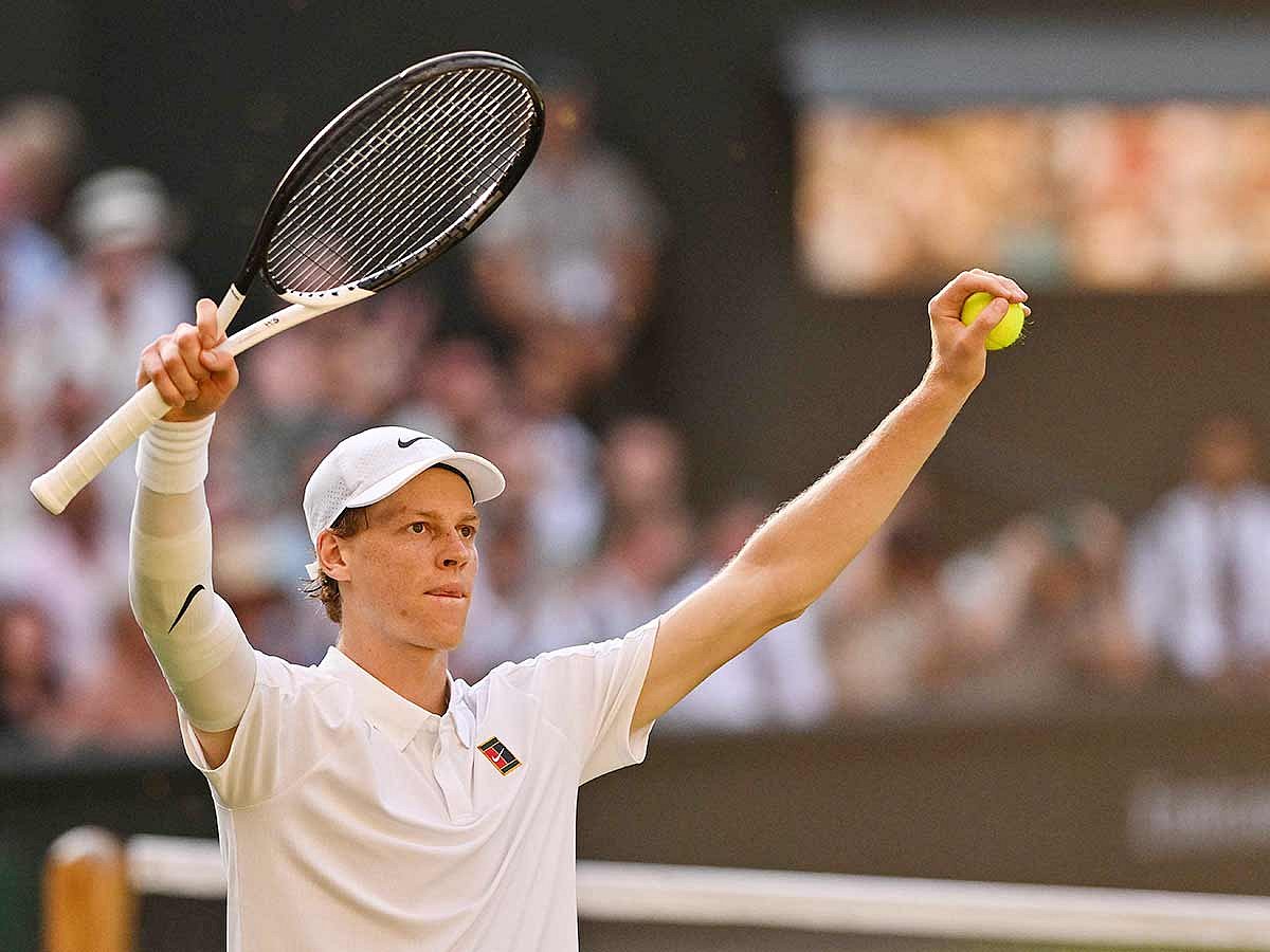 Jannik Sinner crushes Novak Djokovic to reach first Wimbledon final