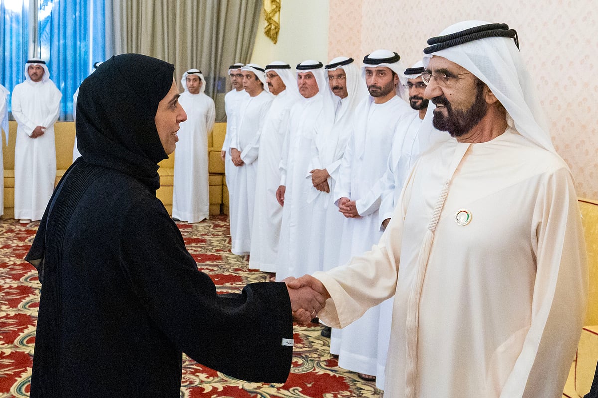 Sheikh Mohammed meets top-performing medical graduates in Dubai