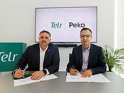Telr and Peko ink a strategic partnership agreement to launch Telr Incepta