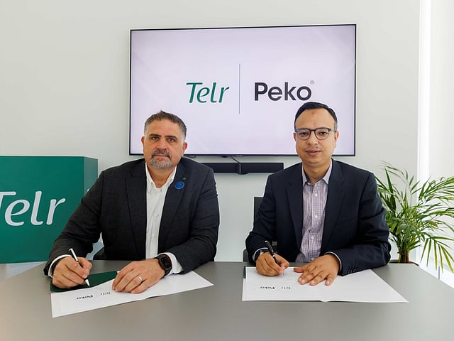 Telr and Peko ink a strategic partnership agreement to launch Telr Incepta