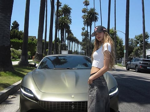 Blackpink’s Lisa flexes her $275,000 Ferrari Roma in cool-girl summer ...