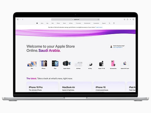 Apple launches online store in Saudi Arabia with Arabic support