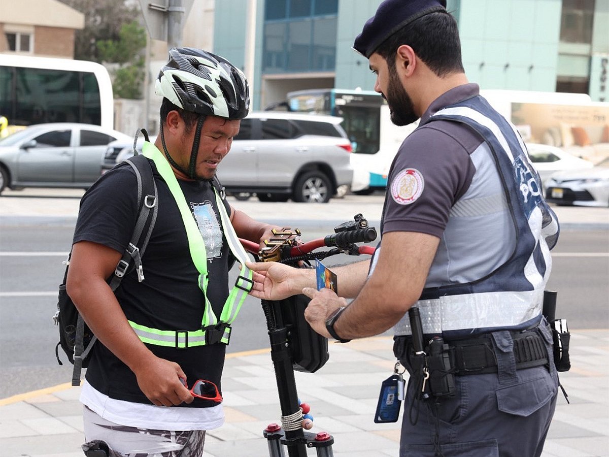 Abu Dhabi Police launch e-scooter safety campaign to promote ...
