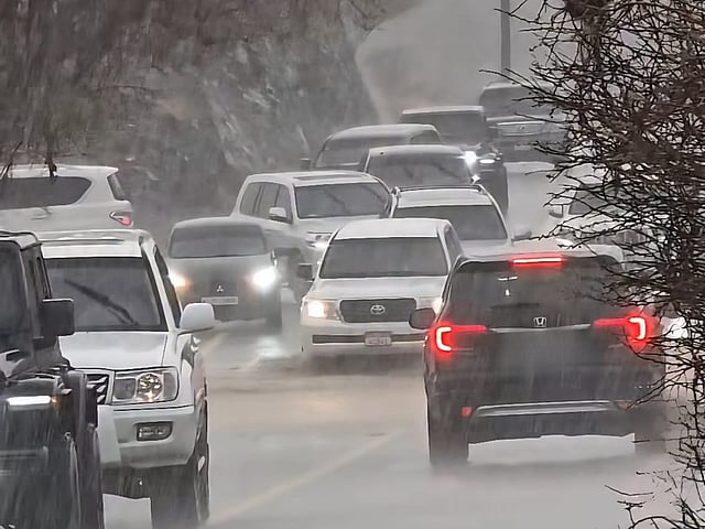 UAE weather alert: Hail, heavy rain, and thunderstorm hit Ras Al Khaimah