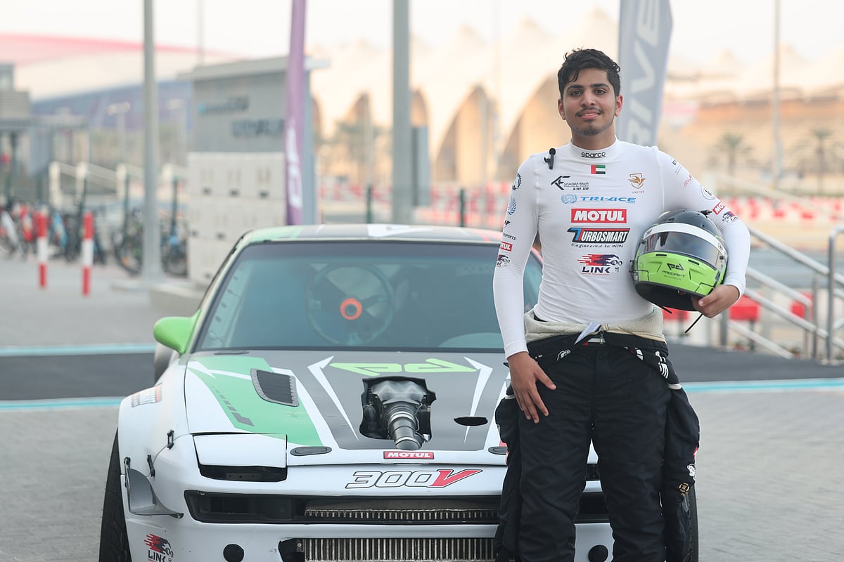 Emirati drifter Khalifa Al Falasi gears up for global stage