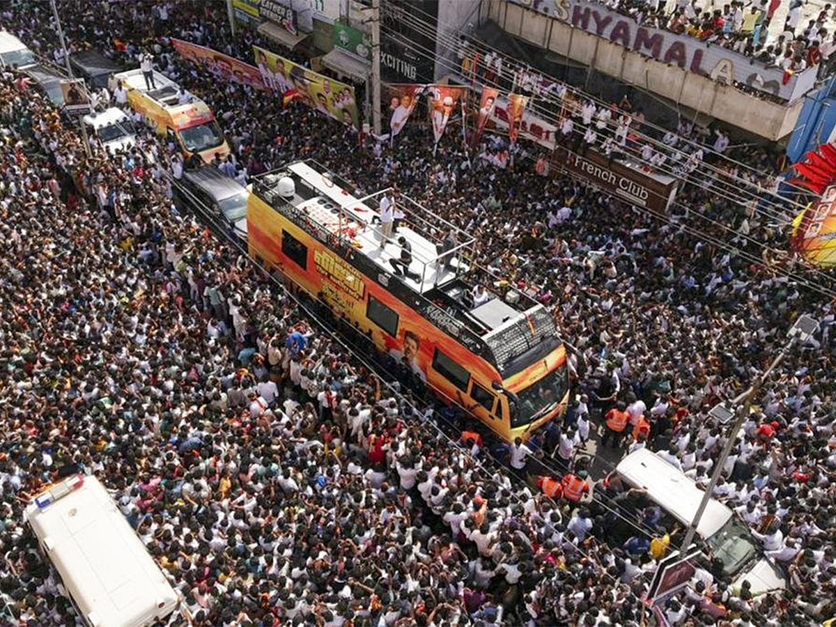 38 killed, dozens injured in crowd surge at Vijay’s political rally in ...